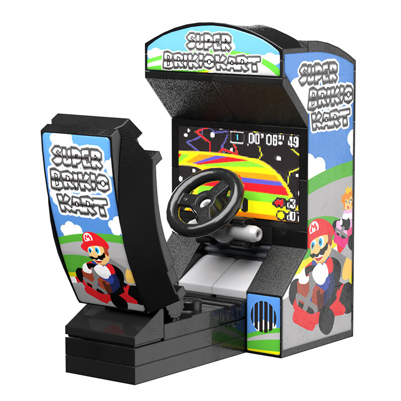 Super Brickio Kart - Custom Arcade Racing Game made using LEGO parts - – Island Hobby Nut