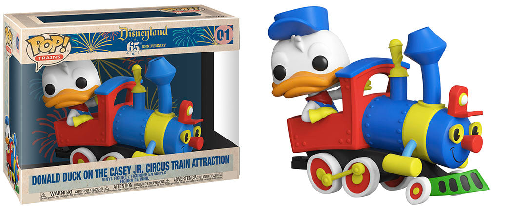 Donald Duck on the Casey Jr. Circus Train Attraction (Trains) 01 ...