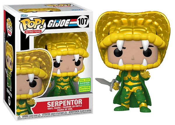 Serpentor (G.I. Joe, Retro Toys) 107 - 2022 Summer Convention Exclusiv ...