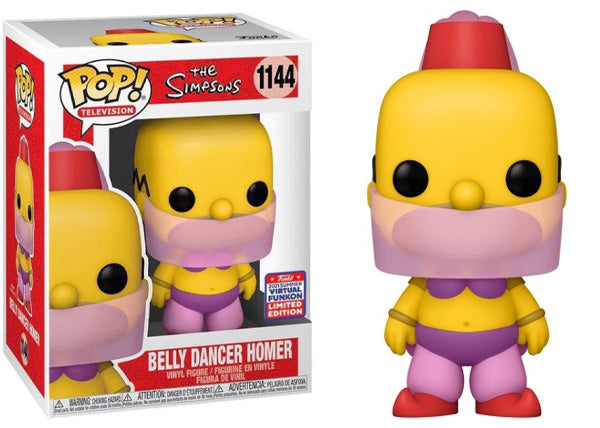 Belly Dancer Homer (The Simpsons) 1144 - 2021 Virtual Funkon Exclusive ...