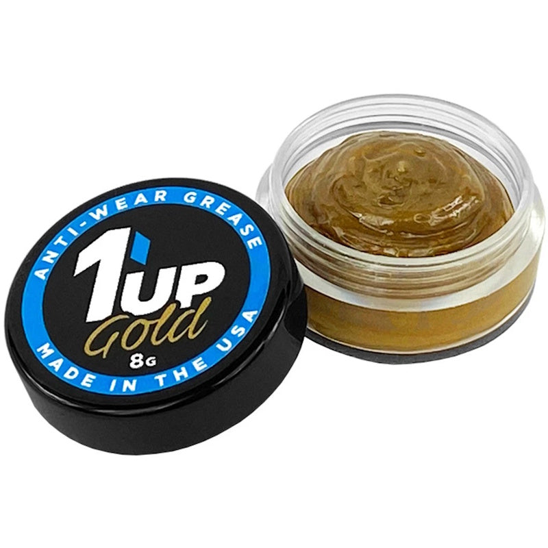 1UP Racing 120102 Gold - Anti-Wear Grease XL 8g – Island Hobby Nut