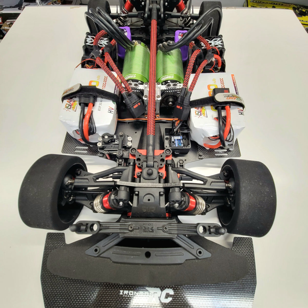 IRonManRc Custom Arrma InFraction Dual Speed Run Build ** RAMPAGE ...