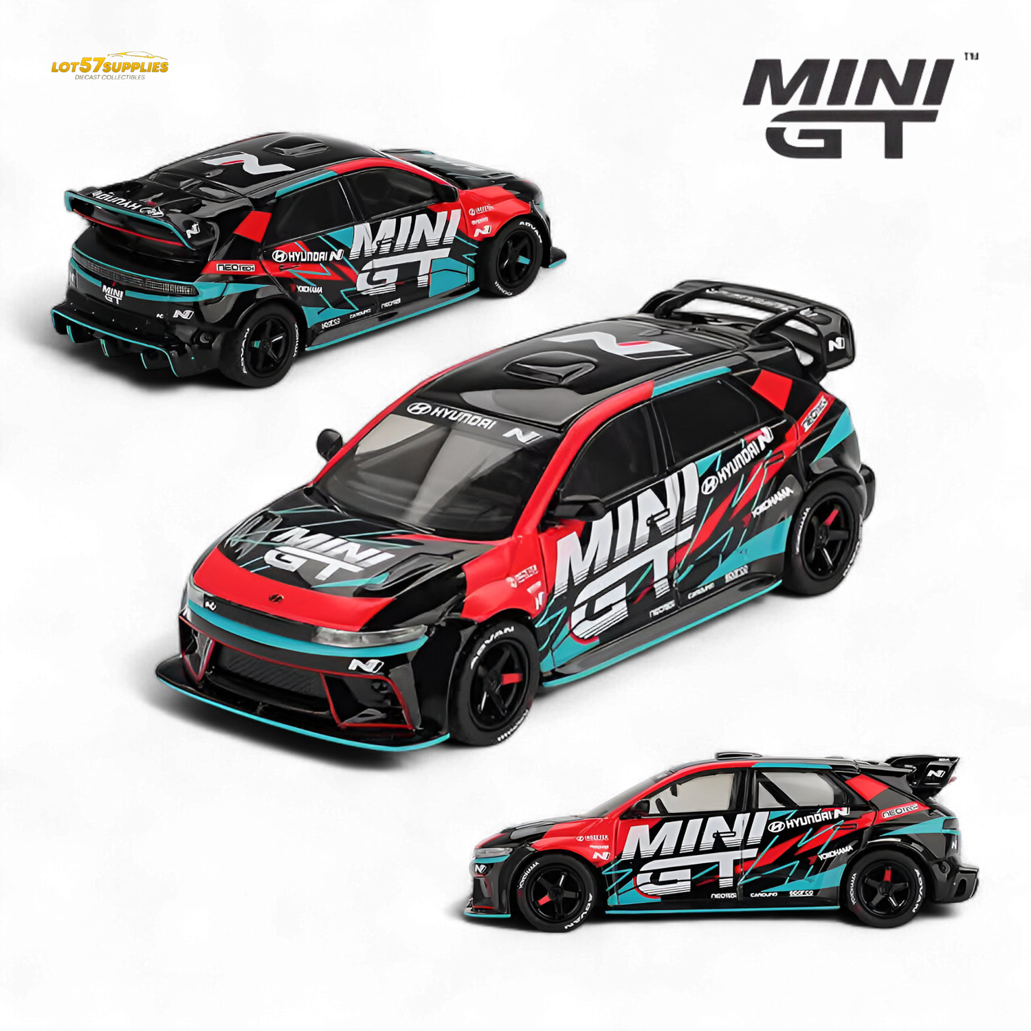 (Pre-Order) MiniGT Hyundai Ioniq 5N MINI GT RS-01T 2025 Tokyo Auto Sal ...
