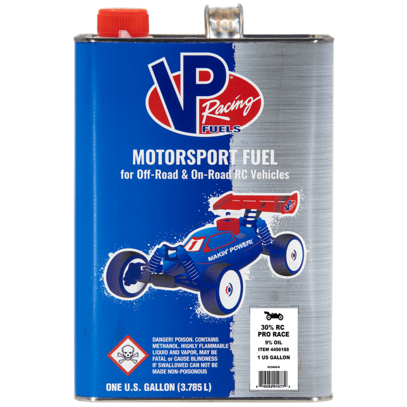VP RACING 30% Rc Car PowerMaster Nitro Racing Fuel (1) GALLON PART# 44 ...