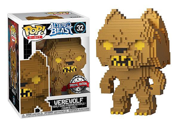 Werewolf (Gold, 8-Bit, Altered Beast) 32 - Special Edition Exclusive ...