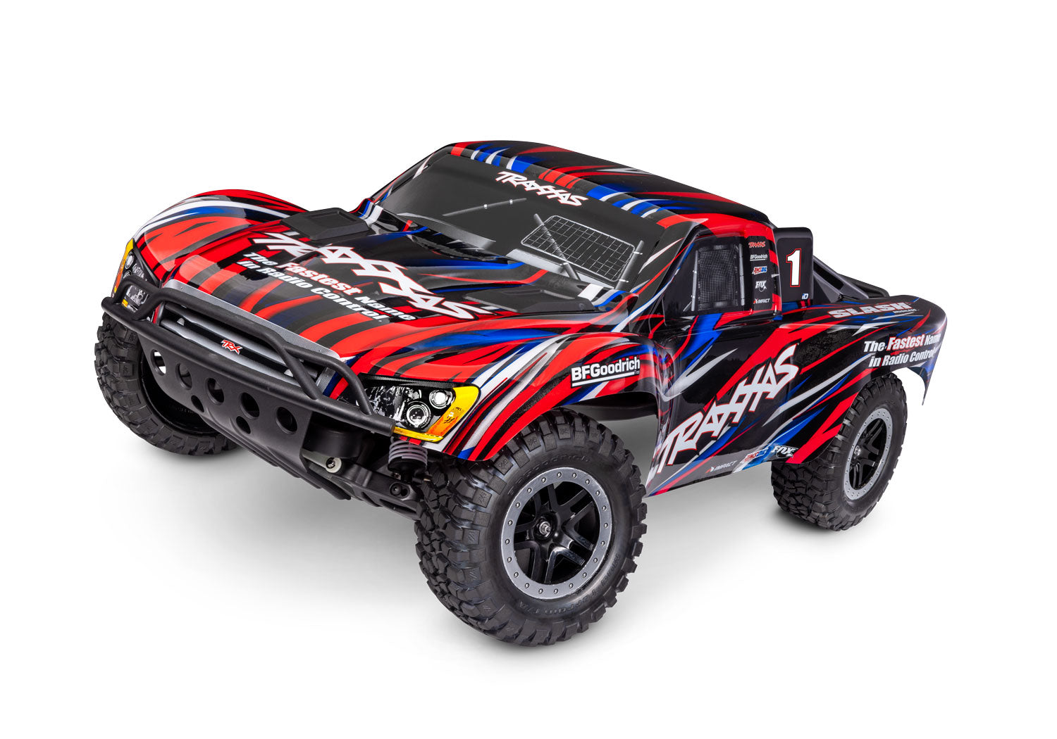 Traxxas Slash BL-2s HD 1/10 RTR 2WD Brushless Short Course Truck Red ...