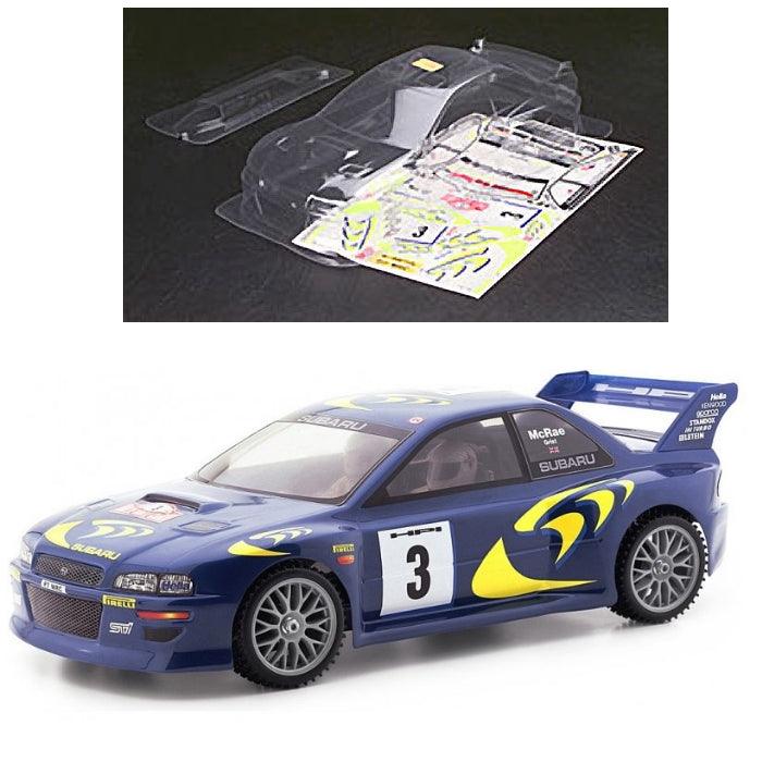 HPI Racing 7049 Subaru Imrpeza WRC 1998 Clear Body 200mm Sprint 2 / E1 ...