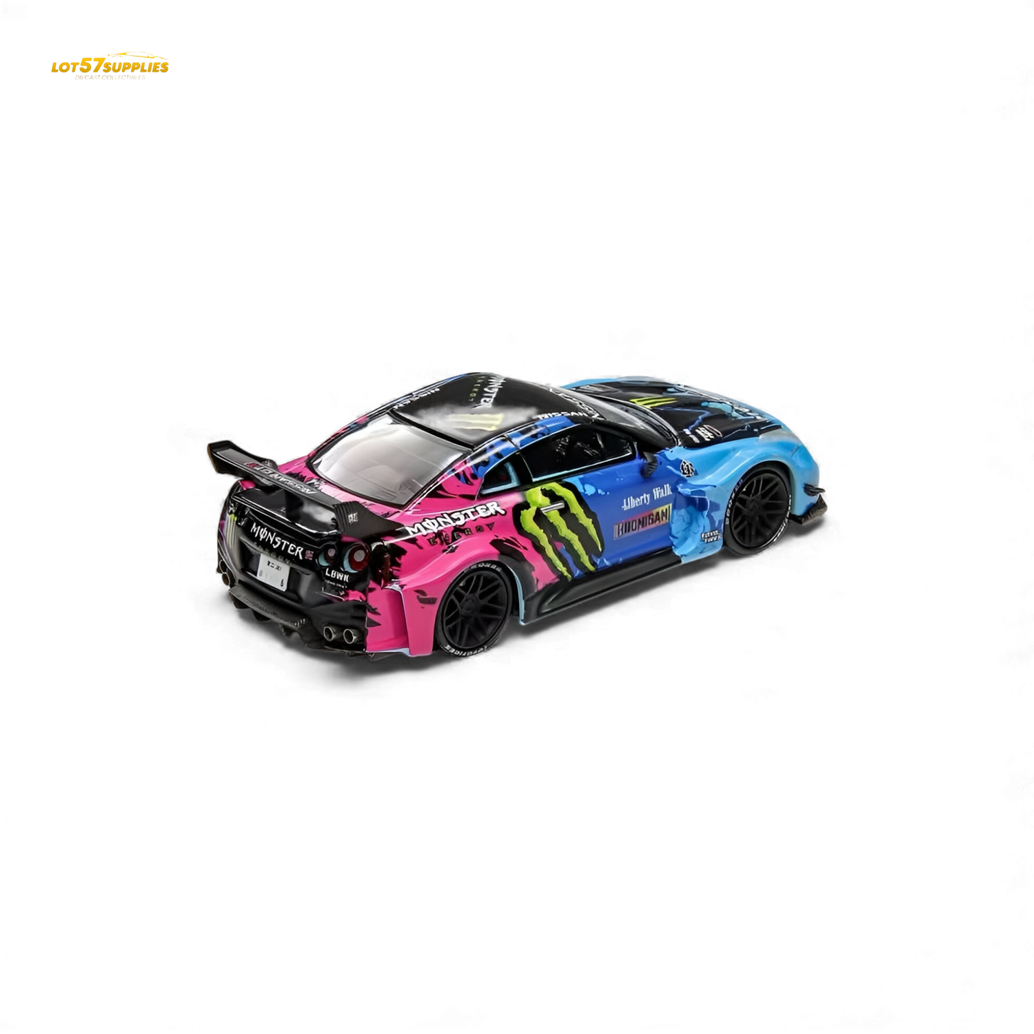 (Pre-Order) Demon King Auto GT-R R35 LBWK Wide-Body - Monster Livery 1 ...