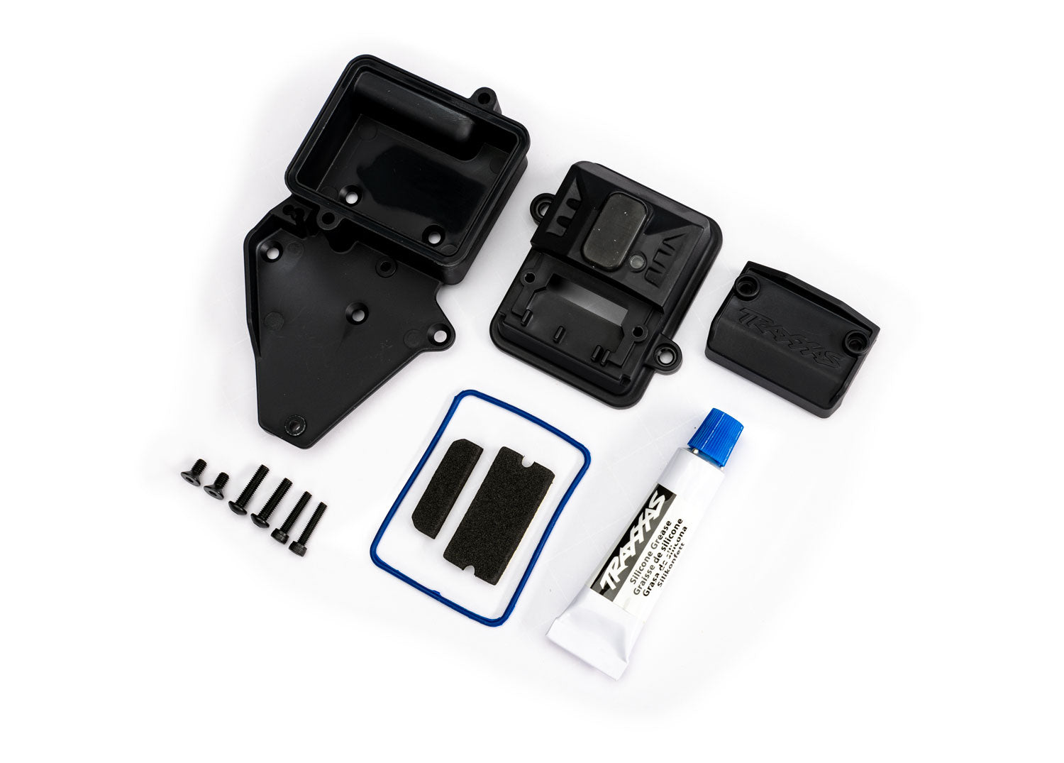 Traxxas 9030 Sealed Receiver Box with Hardware – Island Hobby Nut