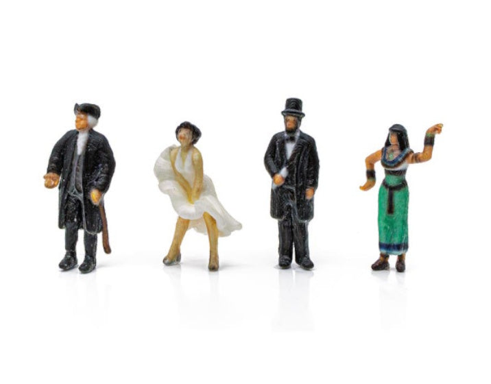 Woodland Scenics A2871 Find Me Figures Historical Figures - N Scale (4 ...
