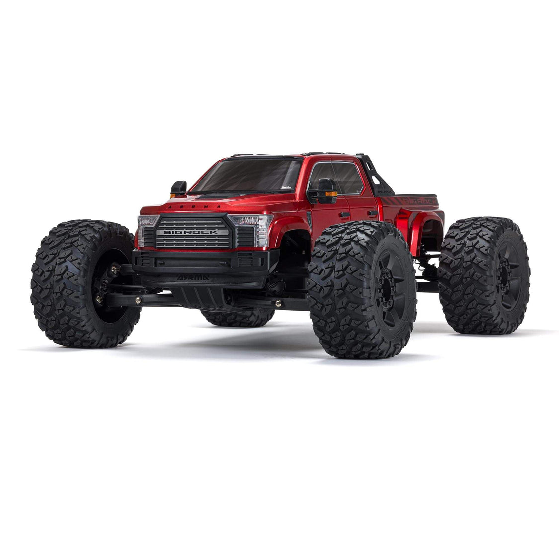 Arrma BIG ROCK 6S 4WD BLX 1/7 Monster Truck RTR Red – Island Hobby Nut