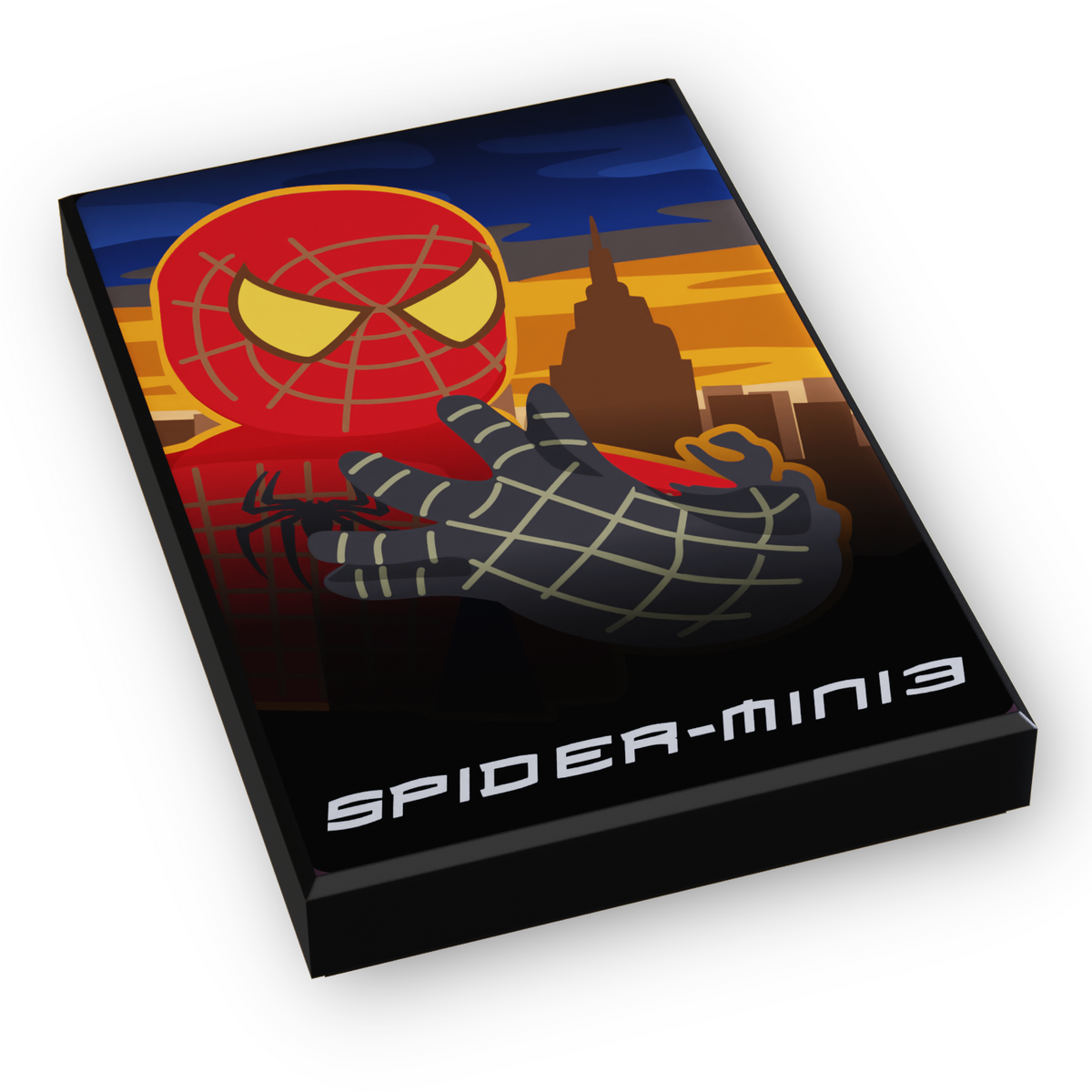 Spider-Fig 3 Movie Cover (2x3 Tile) made using LEGO parts – Island ...