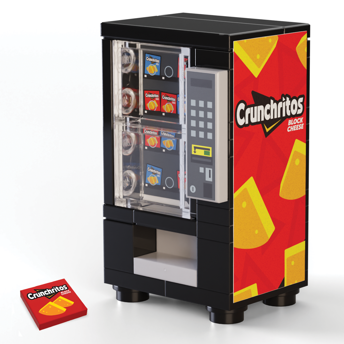 Crunchitos Snack Minifig Vending Machine – Island Hobby Nut