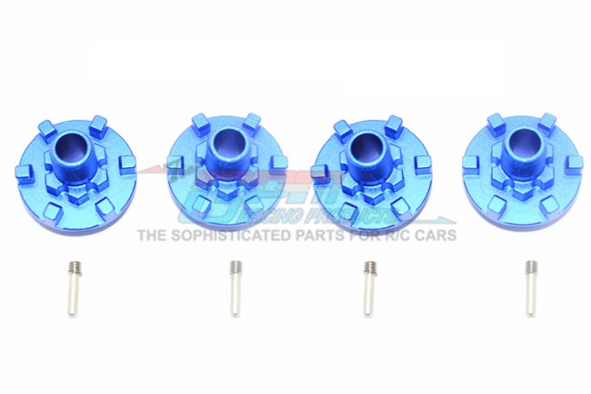 GPM RACING TRAXXAS E-REVO VXL ALUMINUM WHEEL HEX CLAW - 8PC SET ER2006 ...