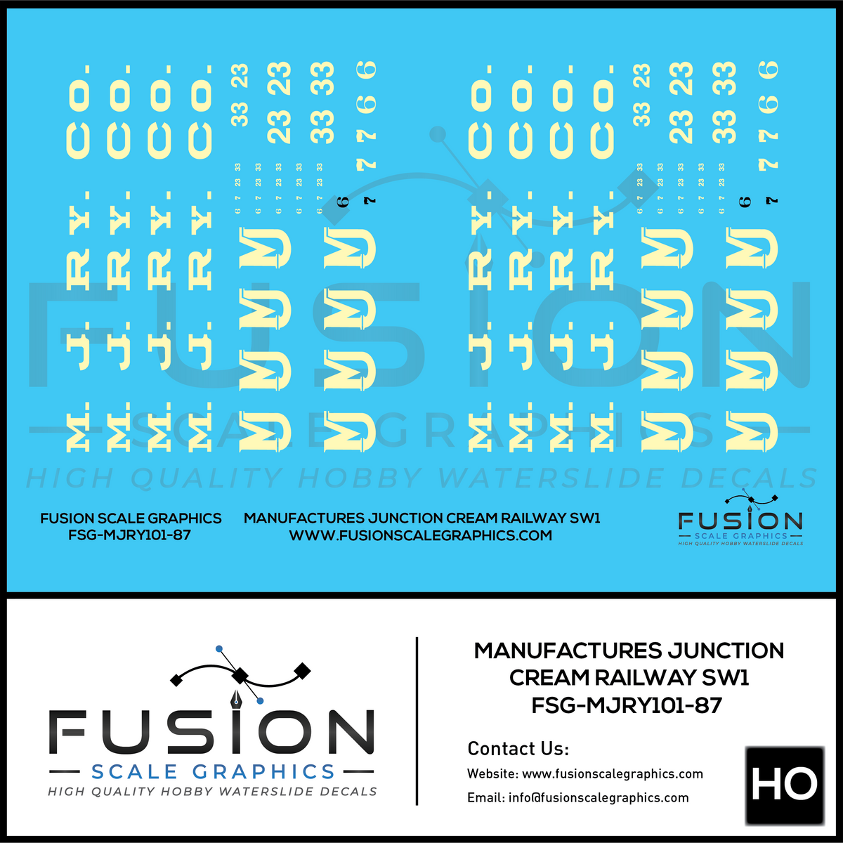 HO Scale Manufactures Junction Railway EMD SW1 Locomotives Cream Color ...