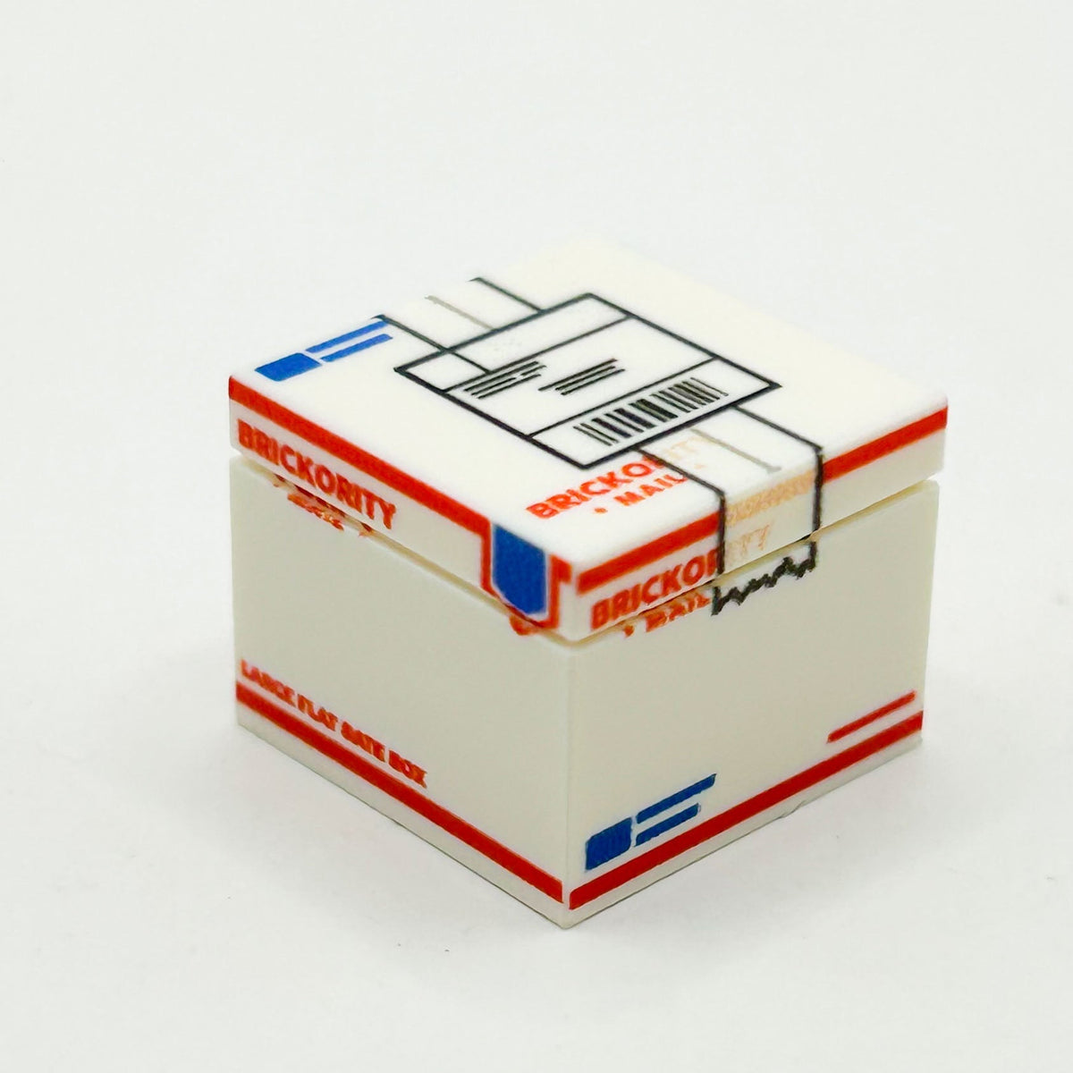 USPS Priority Shipping Box - Custom Printed made using LEGO parts ...