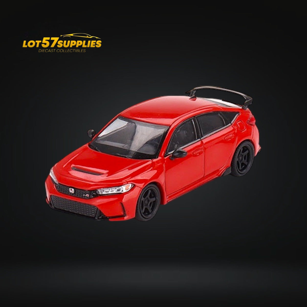 Mini-GT Honda Civic Type R Rallye Red 2023 W/ Advan GT Wheel #546 1:64 ...