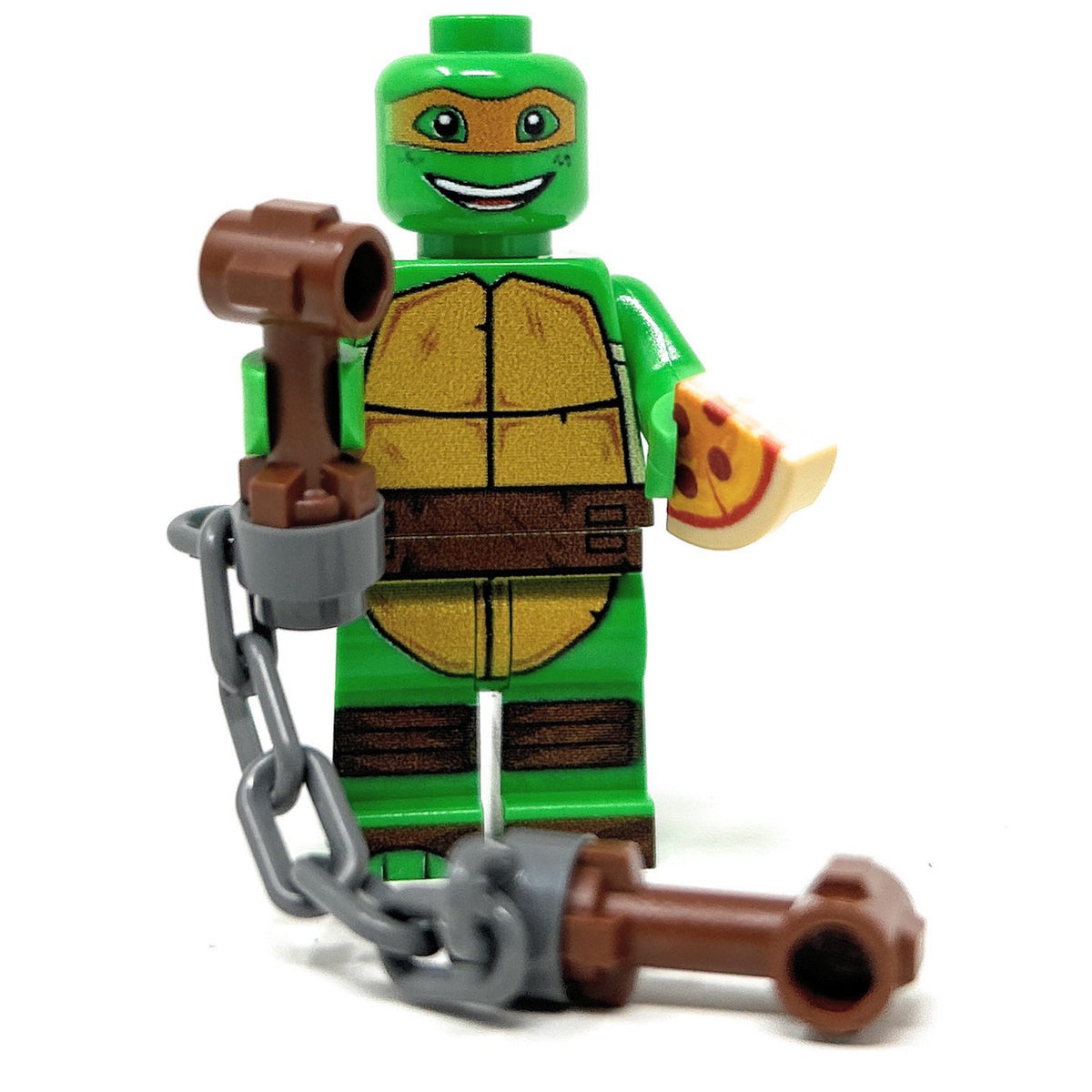 Mikey Orange Fighter Turtle - Custom Minifig made using LEGO parts ...