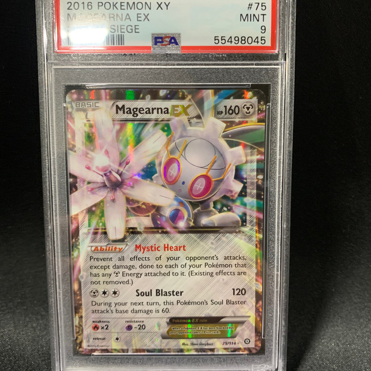 2016 POKEMON XY STEAM SIEGE MAGEARNA EX #75 - PSA MINT 9 – Island Hobby Nut
