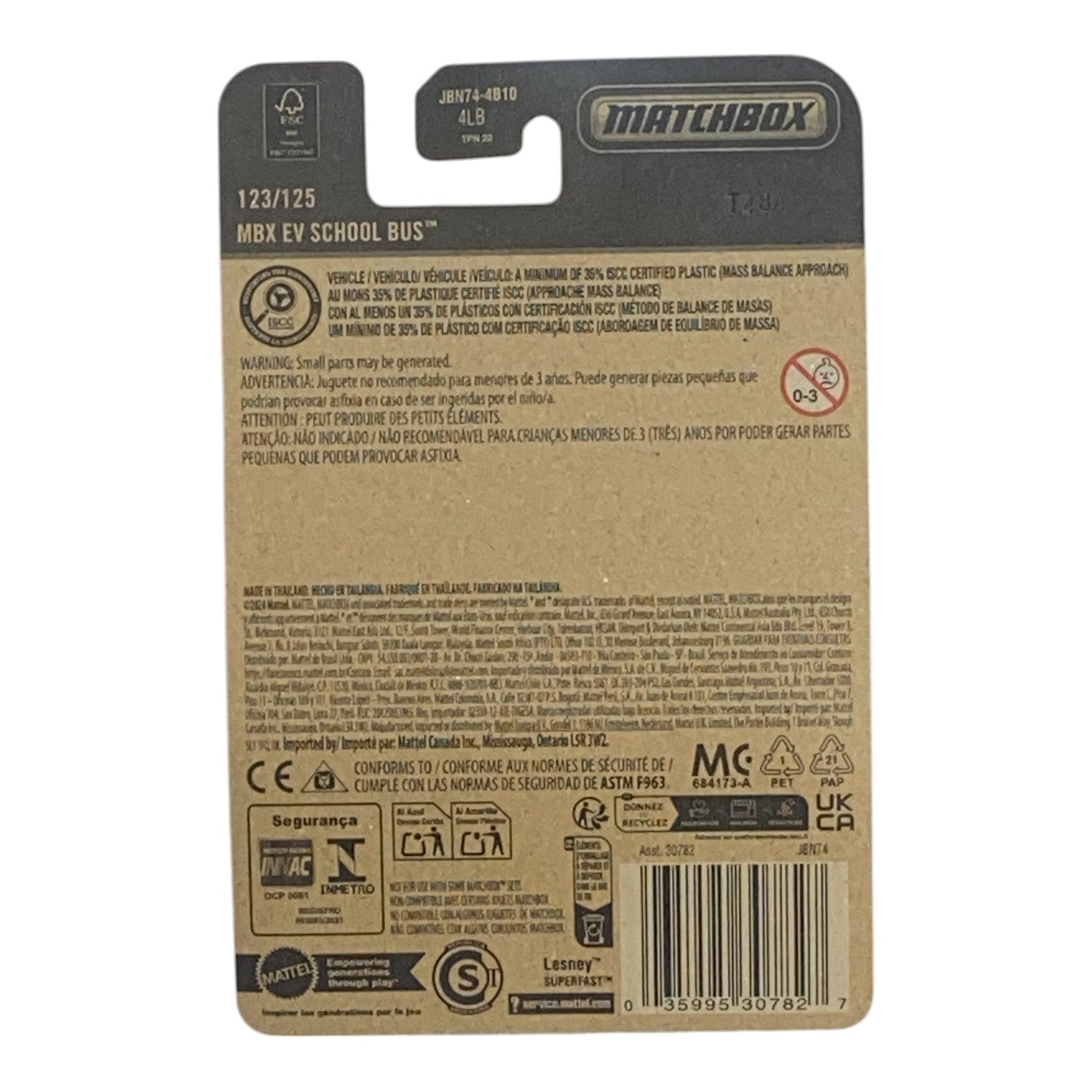 Matchbox MBX EV School Bus - 2025 Matchbox Series 123/125 – Island ...