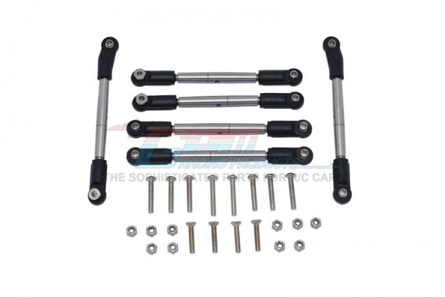 GPM RACING STAINLESS STEEL ADJUSTABLE TIE RODS -18PC SET LU4160S ...