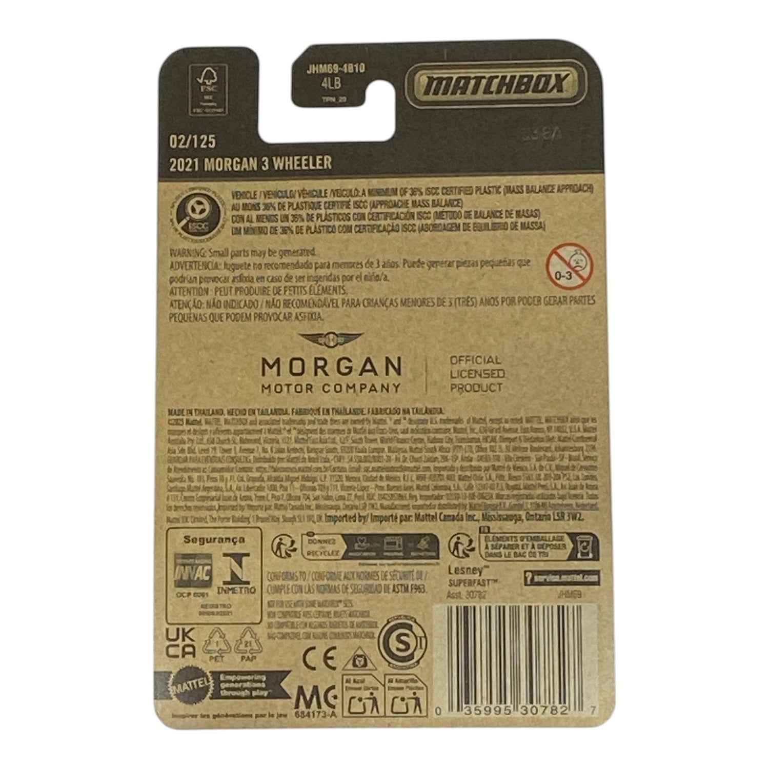 2026 Matchbox Series 02/125 - 2021 Morgan 3 Wheeler – Island Hobby Nut