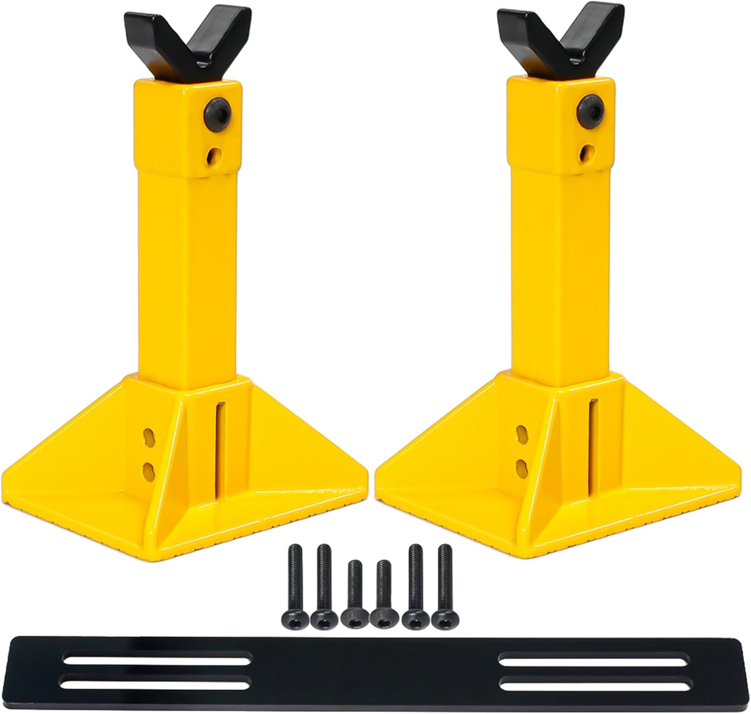 Powerhobby RC Car Jack Stand Yellow for 1/8 1/10 Scale Rock Crawler ...