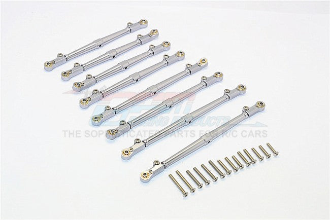 GPM RACING SCX10 II ALUMINIUM FRONT+REAR LINK PARTS - 8PCS SET SCX2049 ...