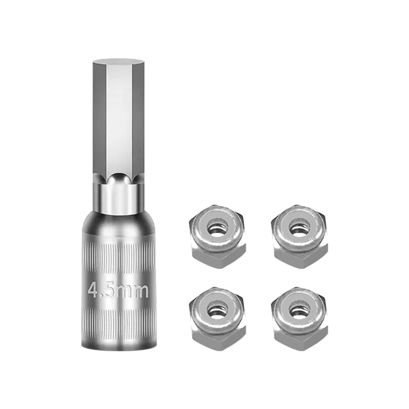 GPM RACING,AXIAL-SCX30 4X4 RTR WHEEL NUT (4) & WHEEL NUT TOOL SCX30/00 ...