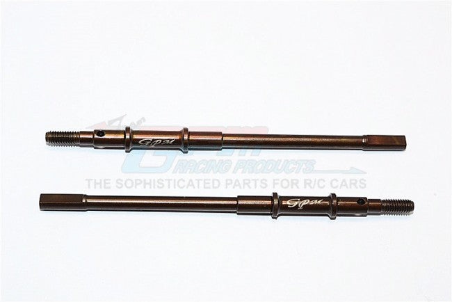 GPM RACING SCX10 II SPRING STEEL REAR STRAIGHT AXLE SHAFT - 1PR SSCX20 ...