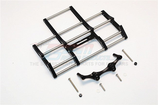 GPM RACING TAMIYA TRUCK ALUMINIUM FRONT BUMPER WITH STAINLESS STEEL SC ...