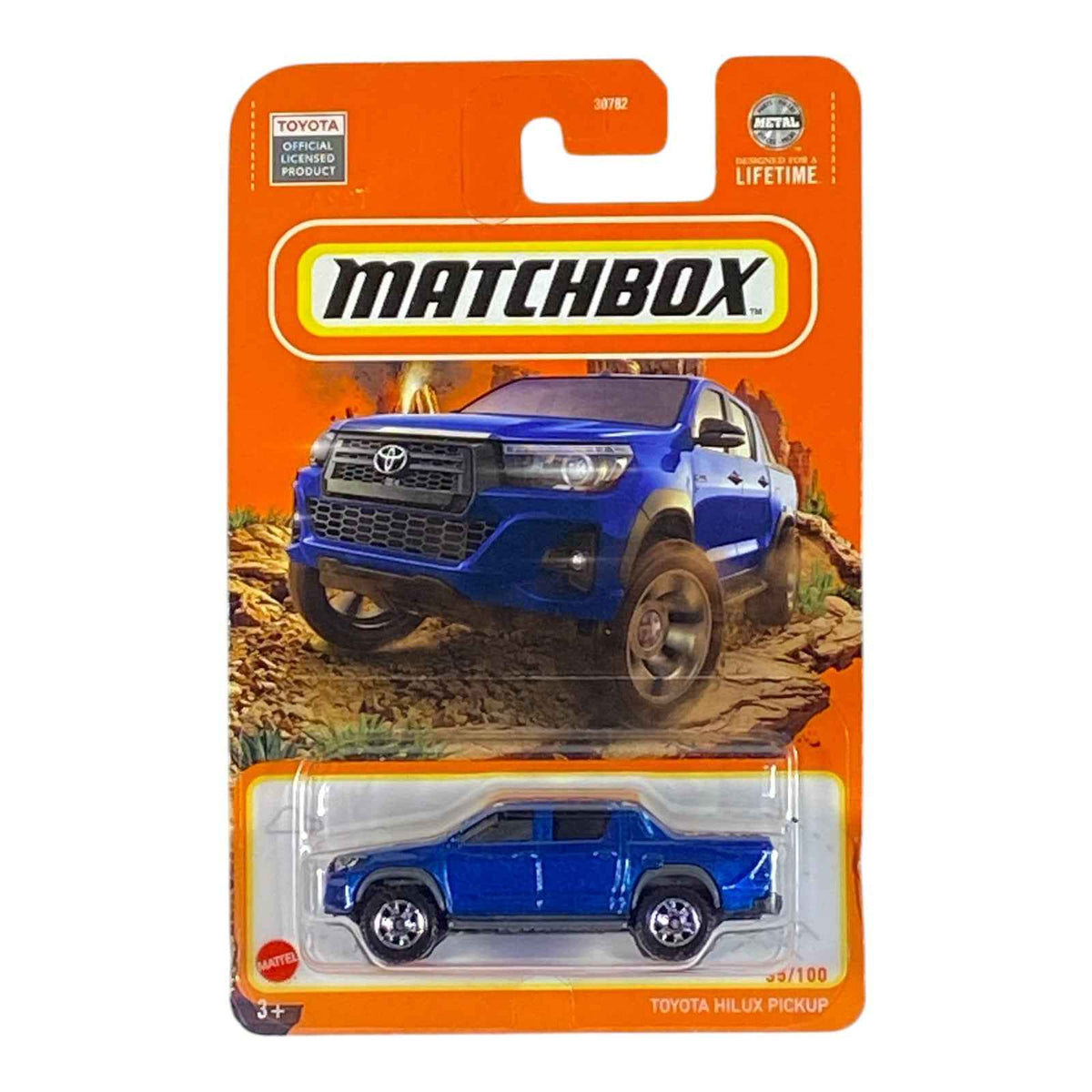 Matchbox Toyota Hilux Pickup - Matchbox Series 35/100 – Island Hobby Nut