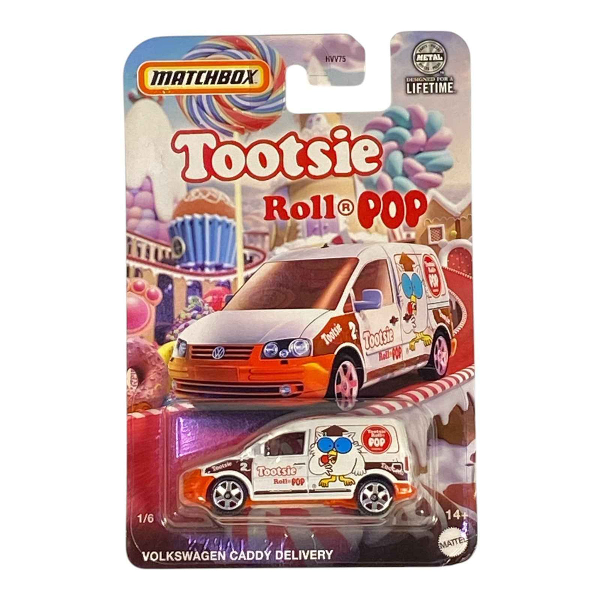 Matchbox Volkswagen Caddy Delivery - Tootsie Roll Pop - Matchbox Candy ...