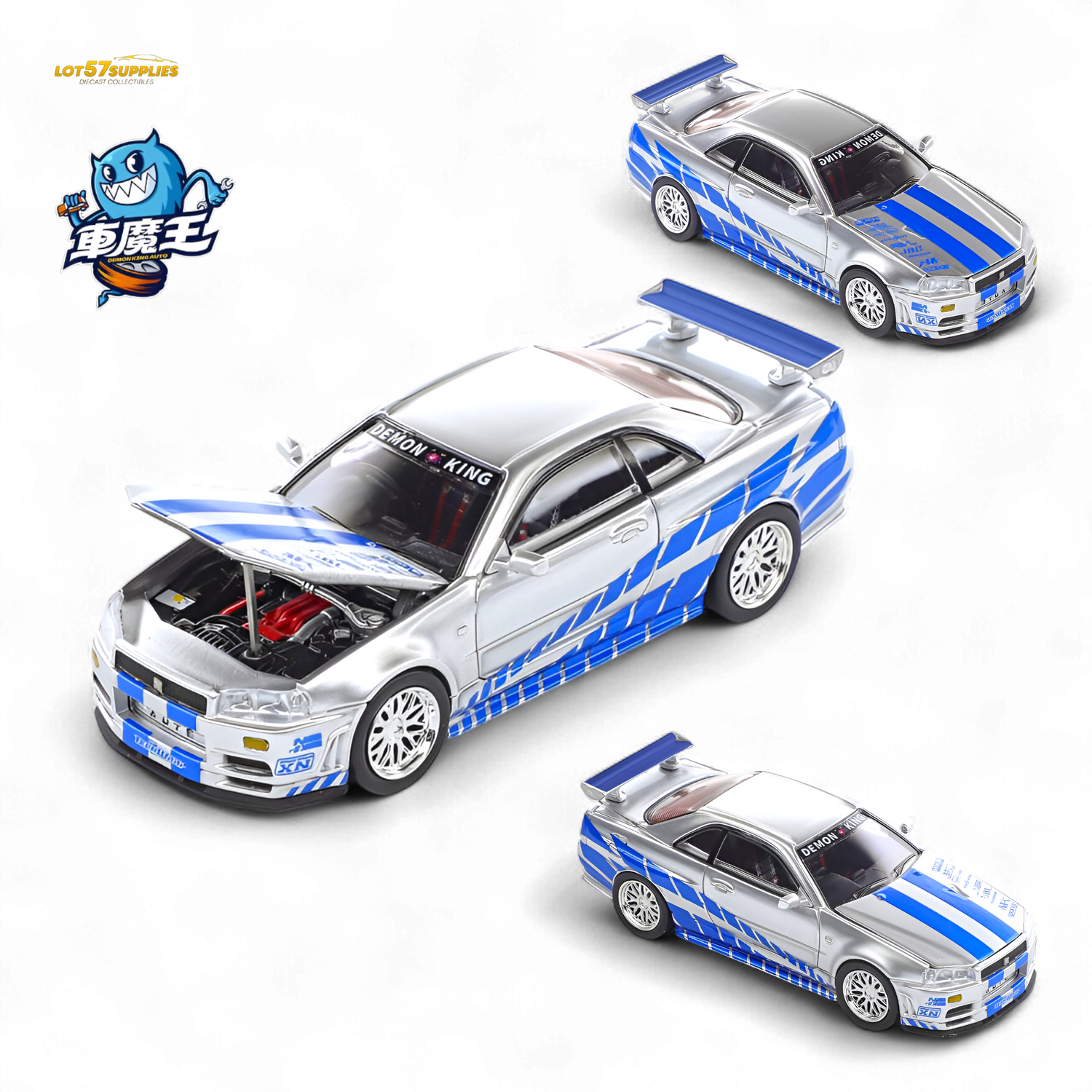 (Pre-Order) Demon King Auto Skyline GT-R R34 Z-Tune - Fast and Furious ...