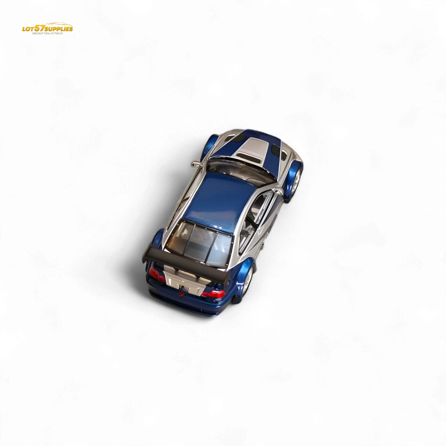 (Pre-Order) Ghost Player BMW E46 M3 GTR - Silver Blue Classic NFS Live ...