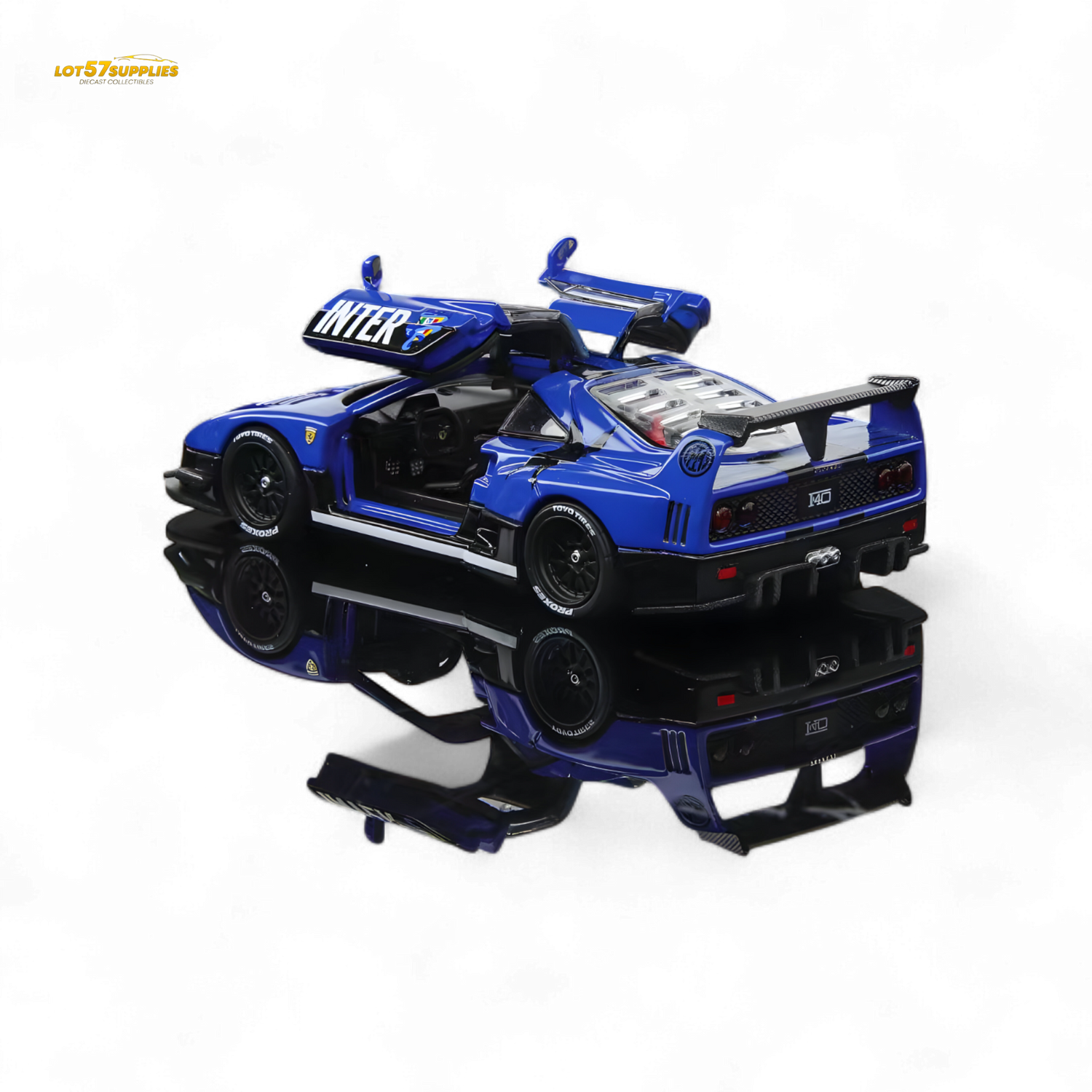 Demon King Auto F40 LB-Works Wide-Body Gull Wing Gate Modified - Inter ...