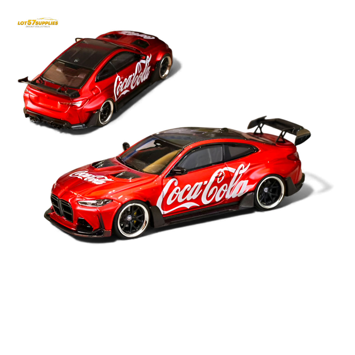 (Pre-Order) Ghost Player BMW G82 M4 Wide-Body Modified - Coca Cola 1:6 ...