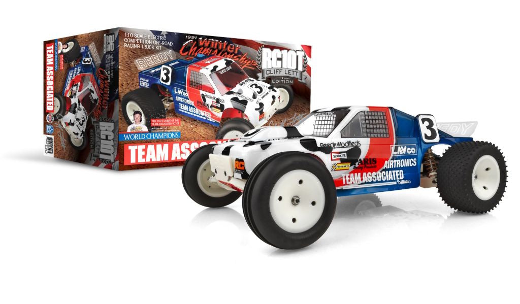 Team Associated 7003 1/10 RC10T 2WD Stadium Truck Kit Cliff Lett Team ...
