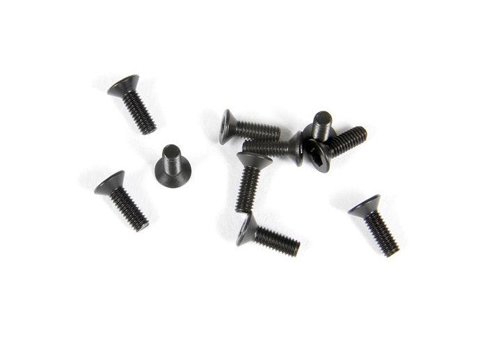 Axial AX31372 2.6x8mm Black Hex Socket Flat Head Pack (10) SCX10 II ...