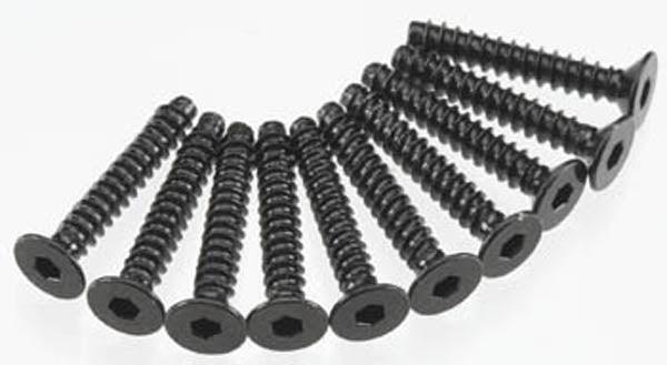 Axial AXA468 Hex Socket Tap Flat Head M3x18mm Black (10) EXO – Island ...