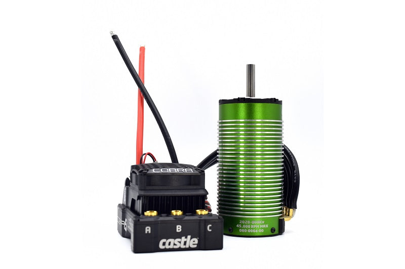 Castle Creations Cobra 5 8S 33.6V ESC 20A PEAK BEC w/2028-800KV 010-01 ...