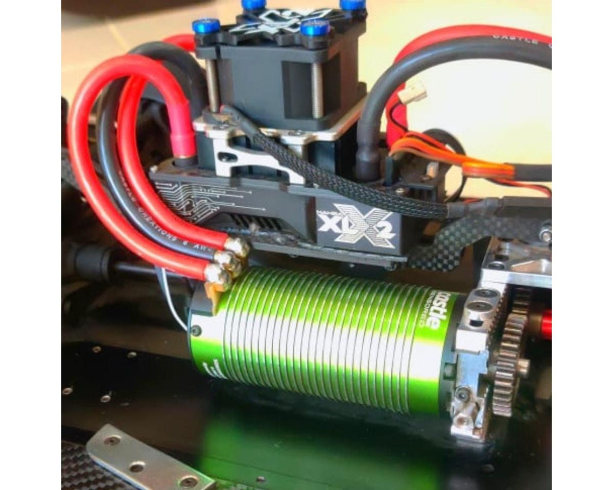 Castle Creations 1721 Sensored Speed Run & Drag Race Brushless Motor 2 ...