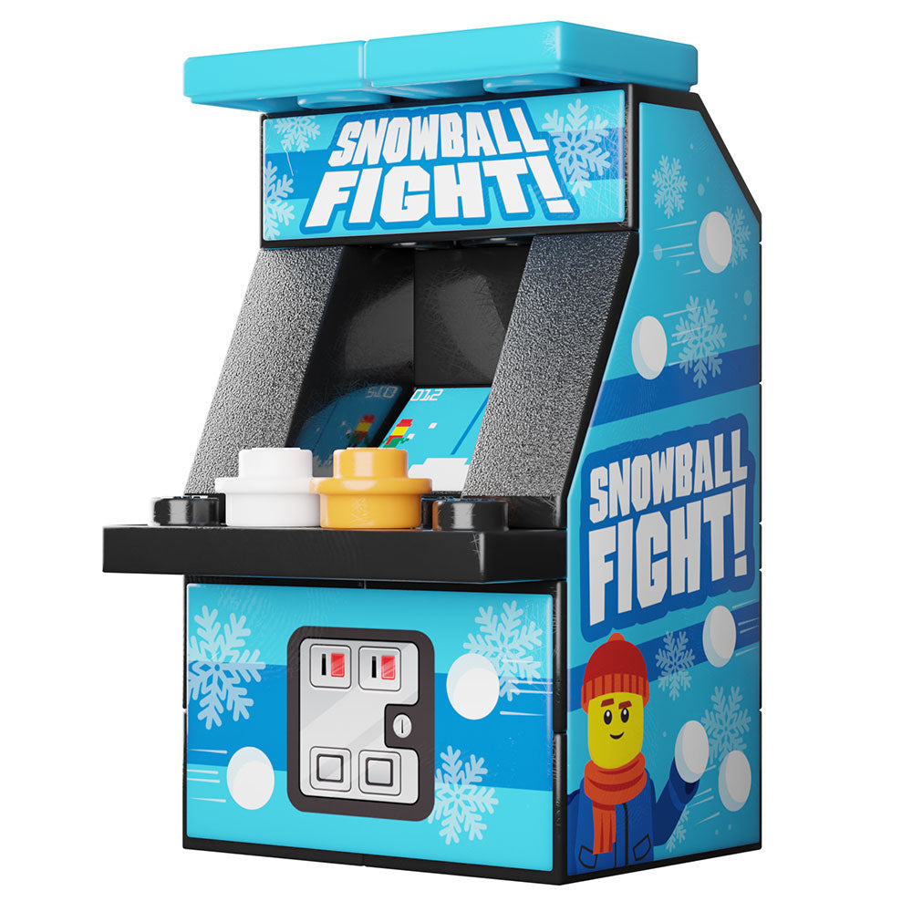 Snowball Fight Arcade Machine made using LEGO parts - B3 Customs ...