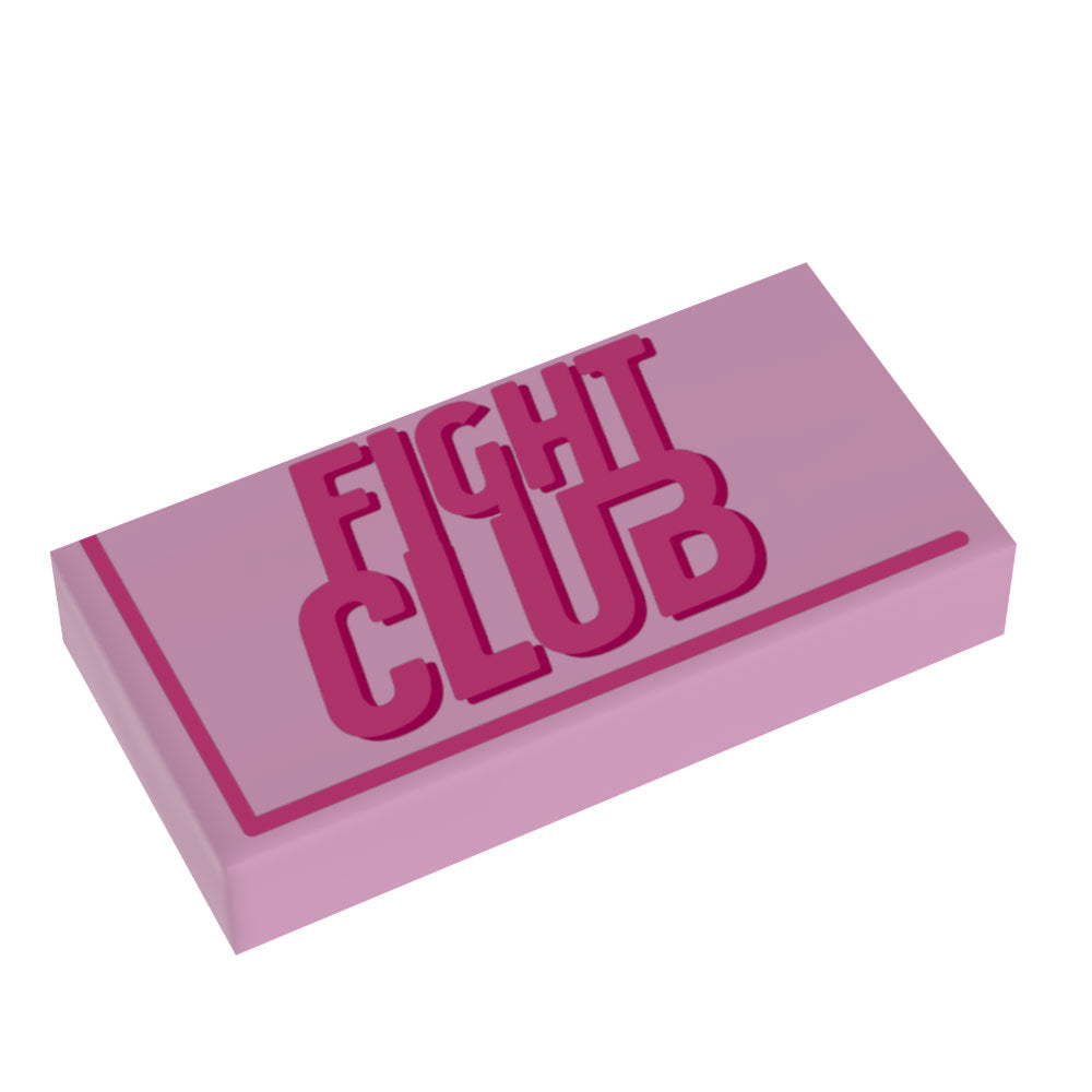 Fight Club Bar of Soap - B3 Customs Printed 1x2 Tile – Island Hobby Nut