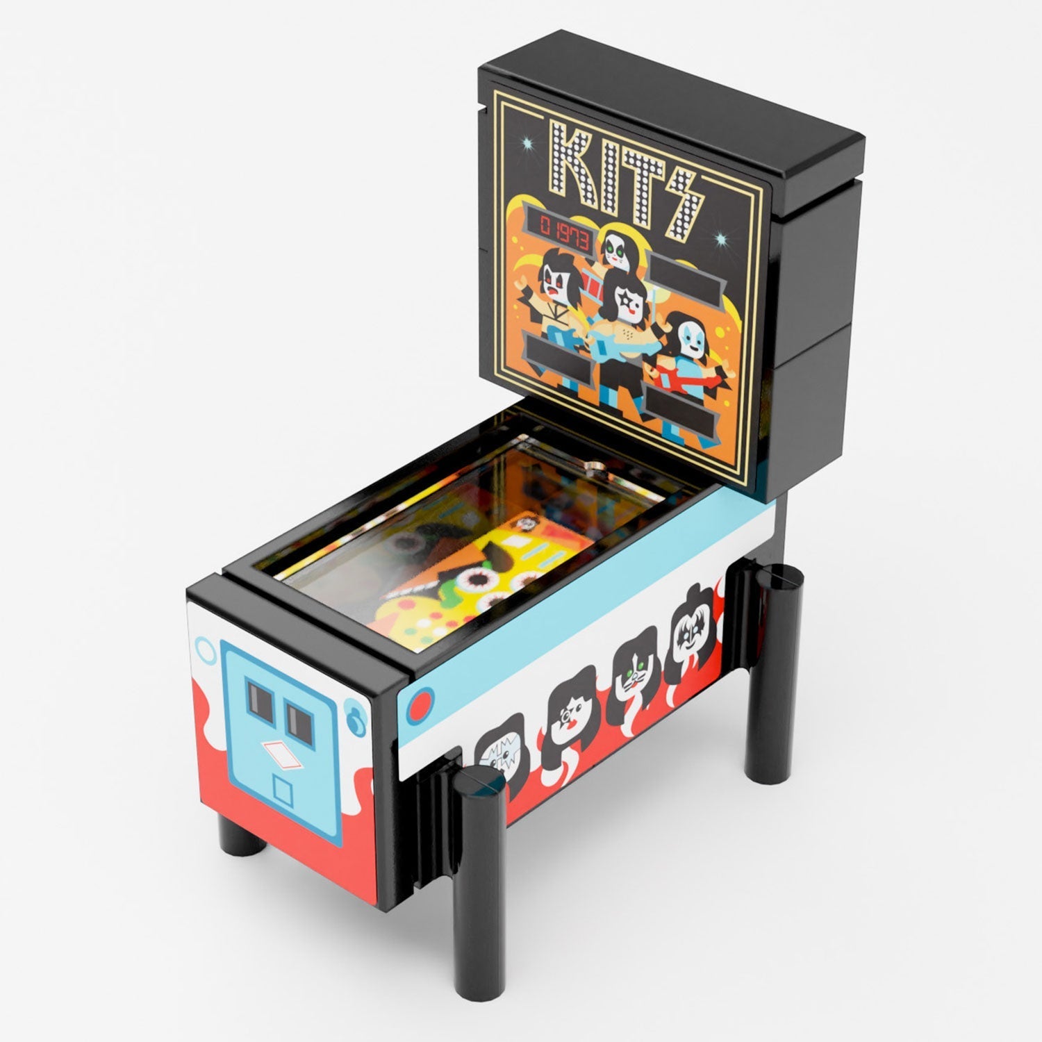 KITS - B3 Customs Pinball Arcade Machine Building Set made using LEGO ...