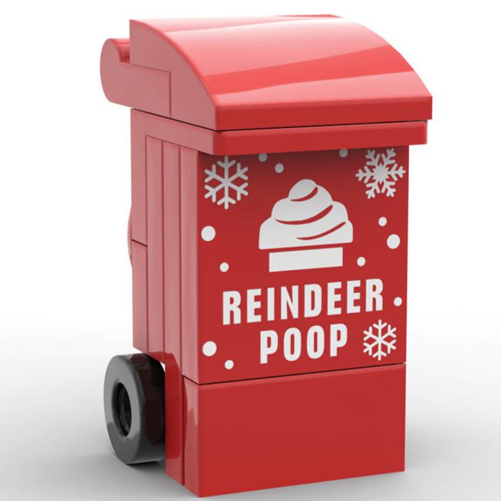 Reindeer Poop Waste Can - B3 Customs – Island Hobby Nut