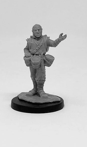 Half-Orc Bard – Island Hobby Nut