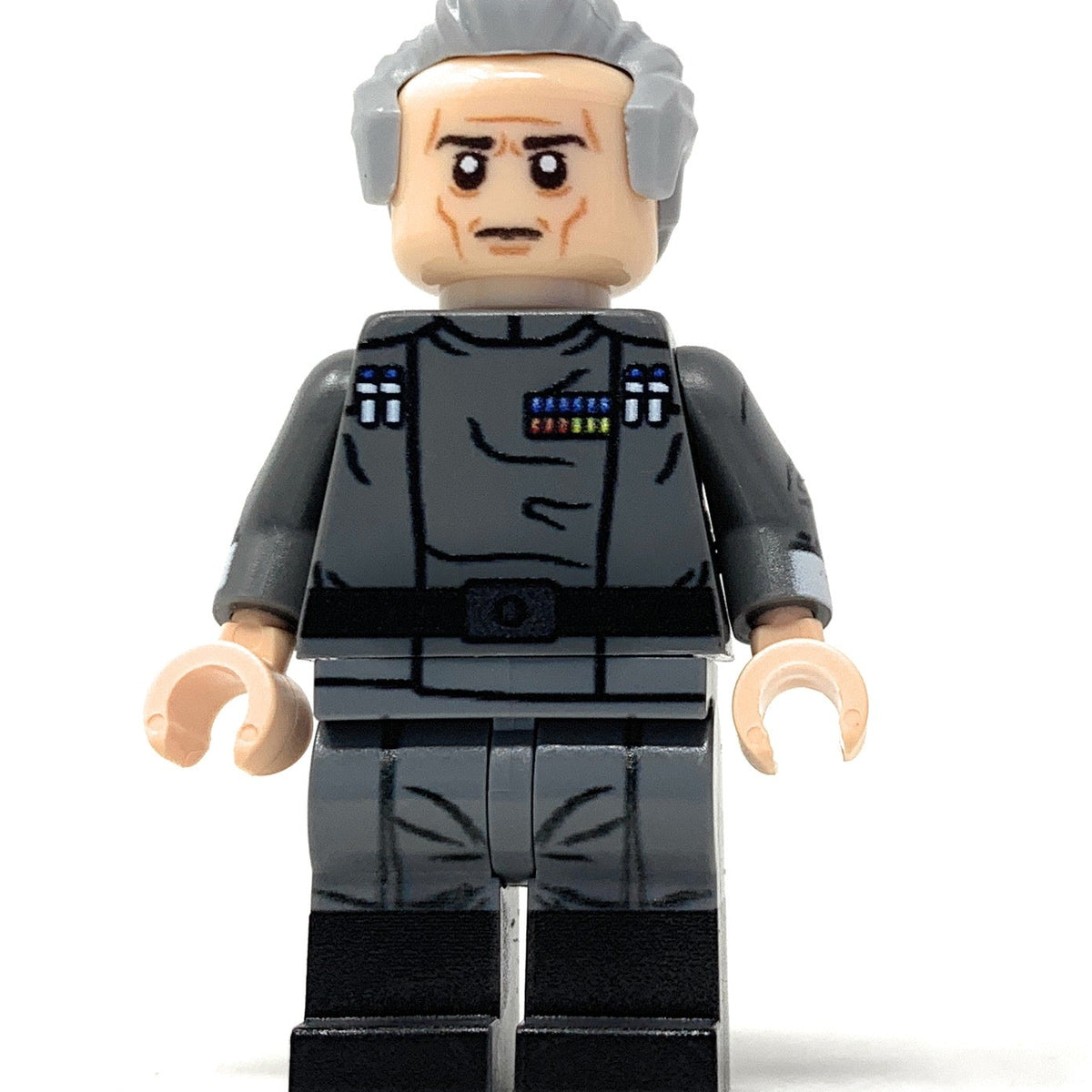 Custom Grand Moff Tarkin Minifig made using LEGO parts – Island Hobby Nut