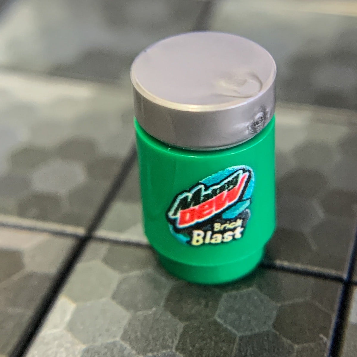 B3 Customs® Printed Making Dew (Brick Blast) Soda Can made using LEGO ...