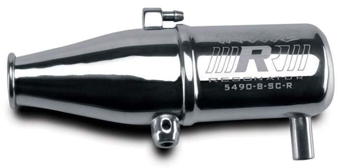 Traxxas 5490 Resonator Single Chamber Tuned Pipe Revo Slayer – Island ...